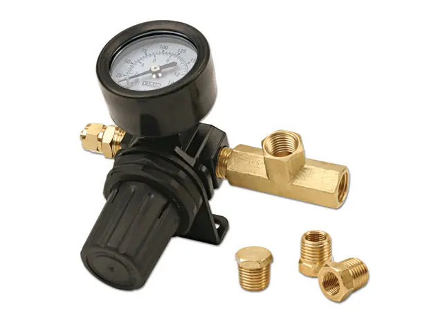 Inline Pressure Regulator with Mounting Bracket | Universal Air